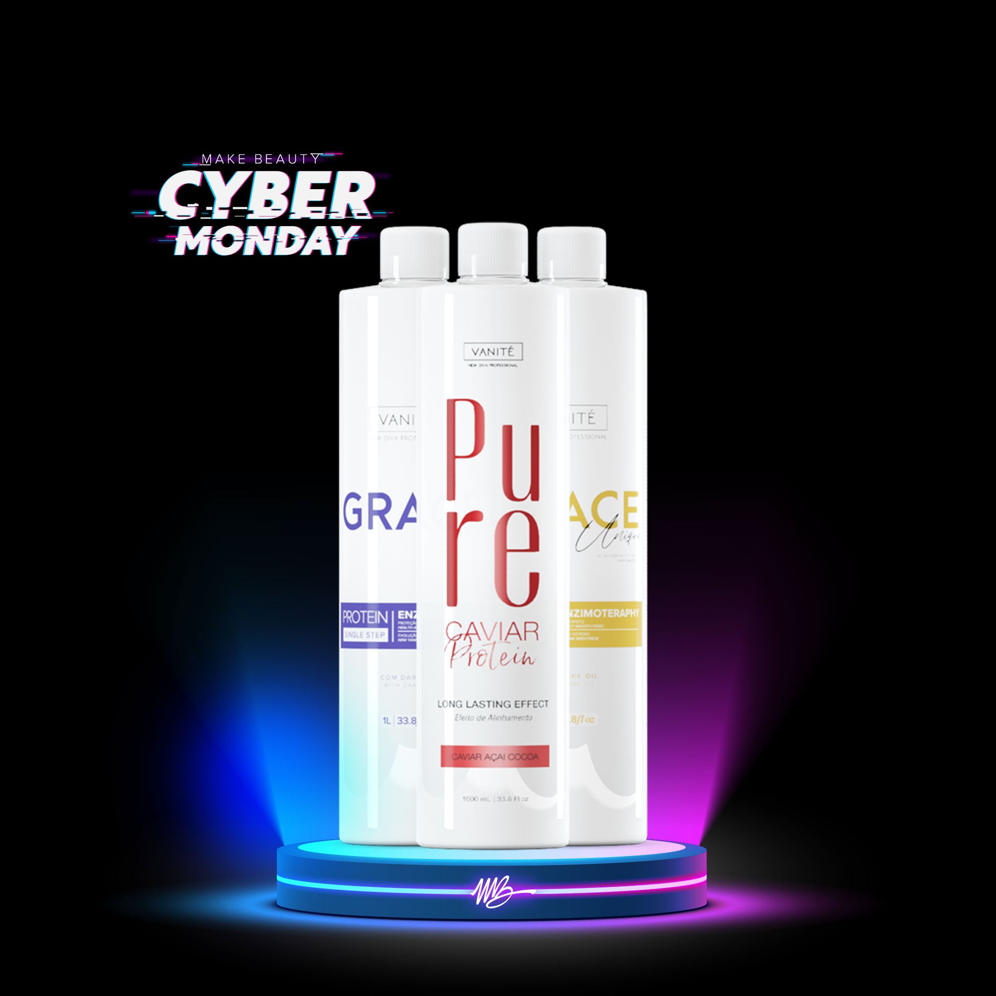 Essential kit (Grace Unique + Grace Violet + Pure Caviar Protein ...